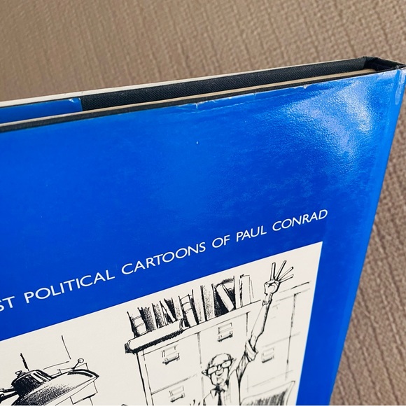 Art | Vintage Book Drawn And Quartered Paul Conrad The Best Political Cartoons | Poshmark